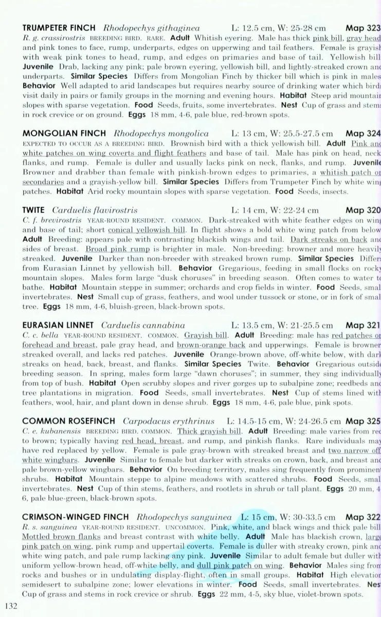 Field Guide to birds of Armenia - Martin S. Adamian 1997